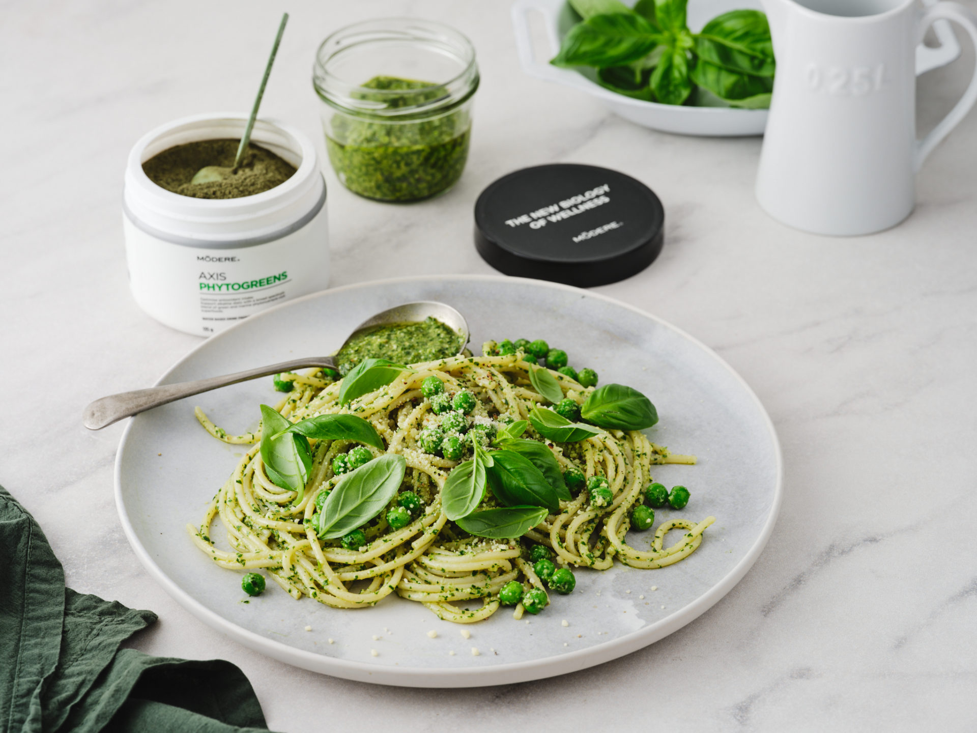 PESTO & PEA SPAGHETTI - The Latest