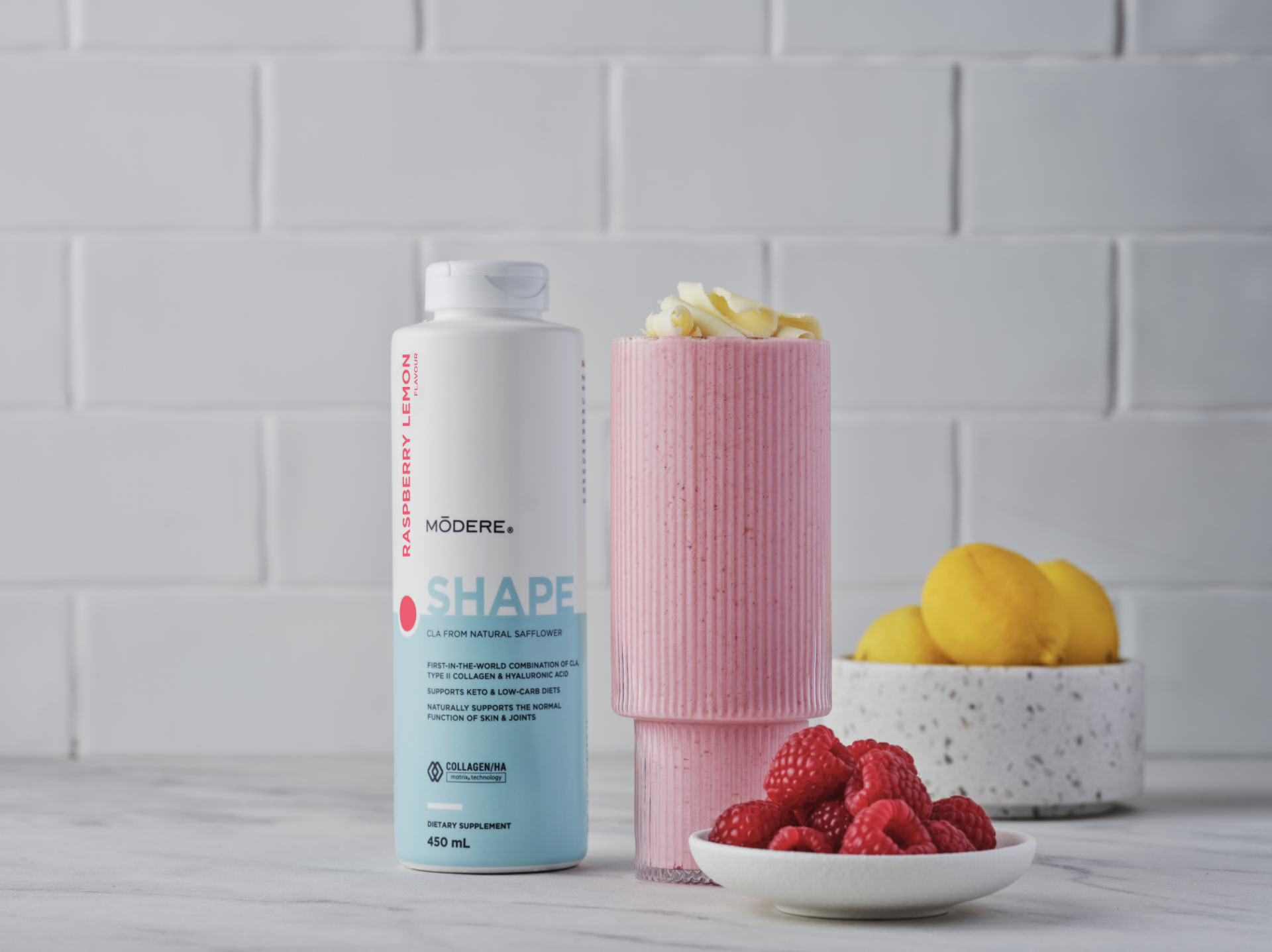 SHAPE RASPBERRY & LEMON SMOOTHIE - The Latest
